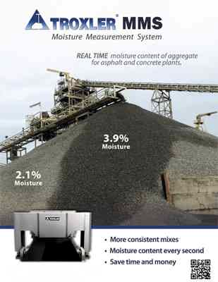Real-Time Aggregate Moisture Content Readings | LASTRADA Partners